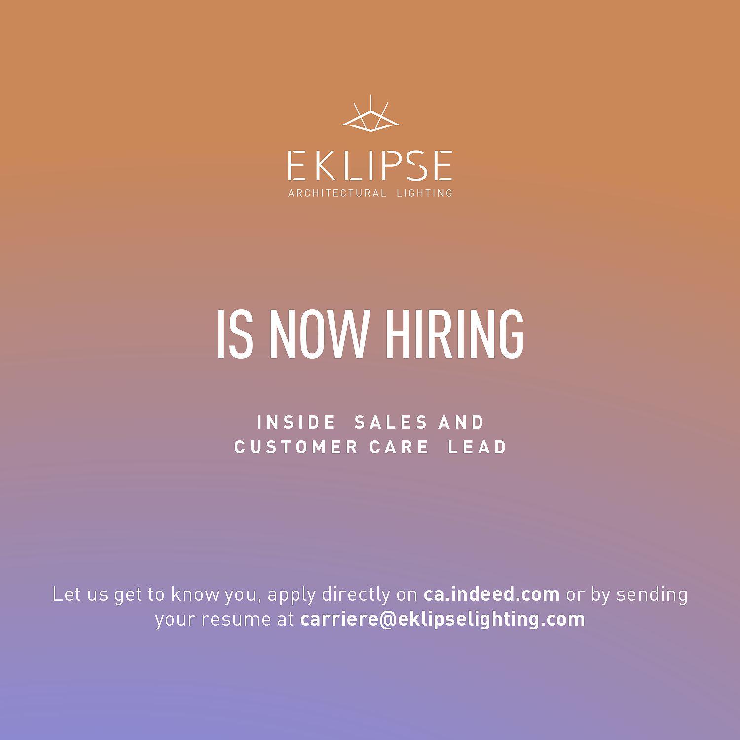Eklipse Architectural Lighting – High-end lighting products